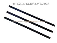 China Blue Coping Saw Blade 153mm 6x20T Ground Teeth for Wood Plastic Metal Cutting for sale
