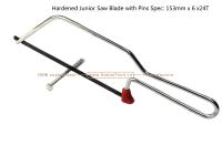 China Hardened Junior Saw Blade with Pins 153mm x 6mm 24T for Wood Plastic Metal Cutting for sale