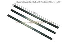China Hardened Junior Saw Blade with Pins 153mm x 6mm 24T for Wood Plastic Metal Cutting for sale