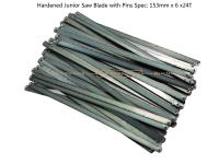 China Hardened Junior Saw Blade with Pins 153mm x 6mm 24T for Wood Plastic Metal Cutting for sale