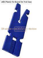 China Aminatech ABS Plastic Fix Board for Fret Saw 210x65x10mm Blue Kids Craft Tool for sale