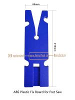 China Aminatech ABS Plastic Fix Board for Fret Saw 210x65x10mm Blue Kids Craft Tool for sale