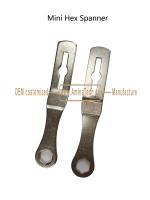 China Aminatech Mini Hex Spanner 210x65x10mm ABS Plastic for Fret Saw Fixing for sale