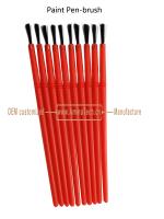 China Aminatech 125mm Paint Pen Brush for Junior Students Plastic Painting Tool for sale