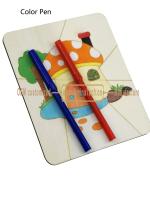 China Aminatech Color Pen 145mmx9  for Kids to paint with good drawing experience. for sale