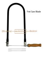 China Fret Saw Blade 130mm 5 Inch Carbon Steel for Wood Carving and Jewelry Polishing for sale