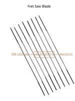 China Fret Saw Blade 130mm 5 Inch Carbon Steel for Wood Carving and Jewelry Polishing for sale