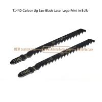 China T144D Carbon Jig Saw Blade 100mm x 8 x 6T for Wood Cutting Bulk Laser Logo for sale