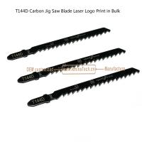 China T144D Carbon Jig Saw Blade 100mm x 8 x 6T for Wood Cutting Bulk Laser Logo for sale