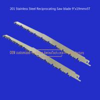 China 201 Stainless Steel Reciprocating Saw Blade 9 Inch 19mm 5 TPI for Wood Bamboo Plastic Frozen Meat Bones for sale
