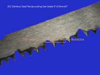 China 201 Stainless Steel Reciprocating Saw Blade 9 Inch 19mm 5 TPI for Wood Bamboo Plastic Frozen Meat Bones for sale