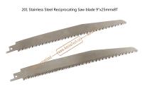China 201 Stainless Steel Reciprocating Saw Blade 9x25mm 8T for Wood Bamboo Plastic Frozen Meat Bones for sale