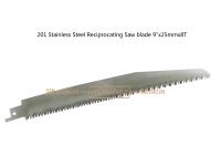 China 201 Stainless Steel Reciprocating Saw Blade 9x25mm 8T for Wood Bamboo Plastic Frozen Meat Bones for sale