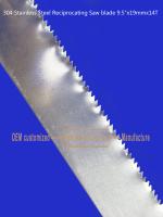 China 304 Stainless Steel Reciprocating Saw Blade 9.5 Inch 14 TPI for Wood Metal Bone Cutting for sale
