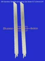 China 304 Stainless Steel Reciprocating Saw Blade 9.5 Inch 14 TPI for Wood Metal Bone Cutting for sale