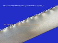 China 304 Stainless Steel Reciprocating Saw Blade 9.5 Inch 14 TPI for Wood Metal Bone Cutting for sale