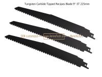 China Tungsten Carbide Tipped Reciprocating Saw Blade 225mm 5T for Concrete Brick Cutting for sale