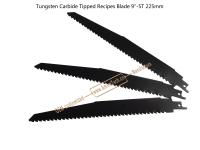 China Tungsten Carbide Tipped Reciprocating Saw Blade 225mm 5T for Concrete Brick Cutting for sale