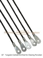 China 10 Inch Tungsten Carbide Grit Rod 250mm for Tile Cutting and Porcelain Clearing for sale