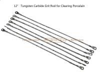 China 12 Inch Tungsten Carbide Grit Rod for Porcelain Clearing and Tile Cutting 304mm for sale