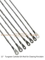China 12 Inch Tungsten Carbide Grit Rod for Porcelain Clearing and Tile Cutting 304mm for sale