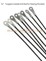 China 12 Inch Tungsten Carbide Grit Rod for Porcelain Clearing and Tile Cutting 304mm for sale