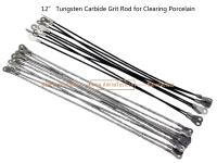 China 12 Inch Tungsten Carbide Grit Rod for Porcelain Clearing and Tile Cutting 304mm for sale