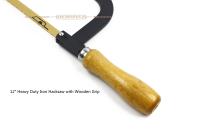 China 12 Inch Heavy Duty Iron Hacksaw with Wooden Grip 300mm Carbon Steel Blade for sale