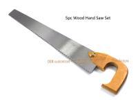 China 5 Piece Wood Hand Saw Set 495mm 300mm 298mm 252mm 225mm for Cutting Wood and Garden Pruning for sale