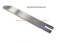 China 5 Piece Wood Hand Saw Set 495mm 300mm 298mm 252mm 225mm for Cutting Wood and Garden Pruning for sale