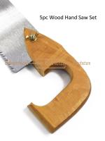China 5 Piece Wood Hand Saw Set 495mm 300mm 298mm 252mm 225mm for Cutting Wood and Garden Pruning for sale