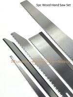 China 5 Piece Wood Hand Saw Set 495mm 300mm 298mm 252mm 225mm for Cutting Wood and Garden Pruning for sale