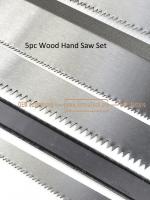 China 5 Piece Wood Hand Saw Set 495mm 300mm 298mm 252mm 225mm for Cutting Wood and Garden Pruning for sale