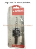 China Big Arbors for Bimetal Hole Saw 32-102mm Center Drill Bit Extension Black Oxide for sale