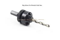 China Big Arbors for Bimetal Hole Saw 32-102mm Center Drill Bit Extension Black Oxide for sale