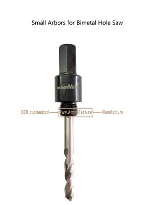 China Small Arbors for Bimetal Hole Saw 19-30mm Center Drill Bit Extension for sale