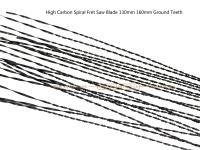 China High Carbon Spiral Fret Saw Blade 130mm 160mm Ground Teeth for Wood Carving and PVA Cutting for sale