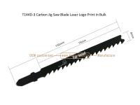 China T144D-3 Carbon Jig Saw Blade 100mmx8x6T for Wood Cutting Bulk Laser Logo for sale