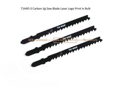 China T144D-3 Carbon Jig Saw Blade 100mmx8x6T for Wood Cutting Bulk Laser Logo for sale