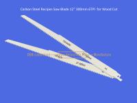 China Carbon Steel Reciprocating Saw Blade 12 Inch 300mm 6TPI for Wood Cutting Power Tool for sale