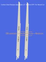 China Carbon Steel Reciprocating Saw Blade 12 Inch 300mm 6TPI for Wood Cutting Power Tool for sale