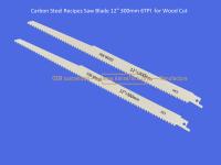 China Carbon Steel Reciprocating Saw Blade 12 Inch 300mm 6TPI for Wood Cutting Power Tool for sale