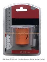 China M42 Bimetal 8% Cobalt Hole Saw 20-67mm for Quick Drilling Steel and Wood for sale