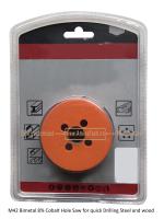 China M42 Bimetal 8% Cobalt Hole Saw 20-67mm for Quick Drilling Steel and Wood for sale