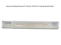 China Bimetal Reciprocating Saw Blade 9 Inch 225mm 14/18 TPI for Wood and Nail Cutting for sale