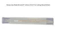 China Bimetal Reciprocating Saw Blade 9 Inch 225mm 9/12 TPI for Wood and Nail Cutting for sale