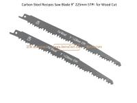 China Carbon Steel Reciprocating Saw Blade 9 Inch 225mm 5TPI for Wood Cutting Power Tool for sale