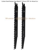 China Carbon Steel Reciprocating Saw Blade 9 Inch 225mm 3TPI for Wood Cutting for sale