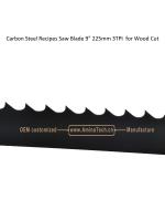 China Carbon Steel Reciprocating Saw Blade 9 Inch 225mm 3TPI for Wood Cutting for sale