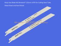 China M2 Bimetal Recip Saw Blade 9 Inch 225mm 14TPI for Cutting Steel Tube Metal Sheet and Hard Wood for sale